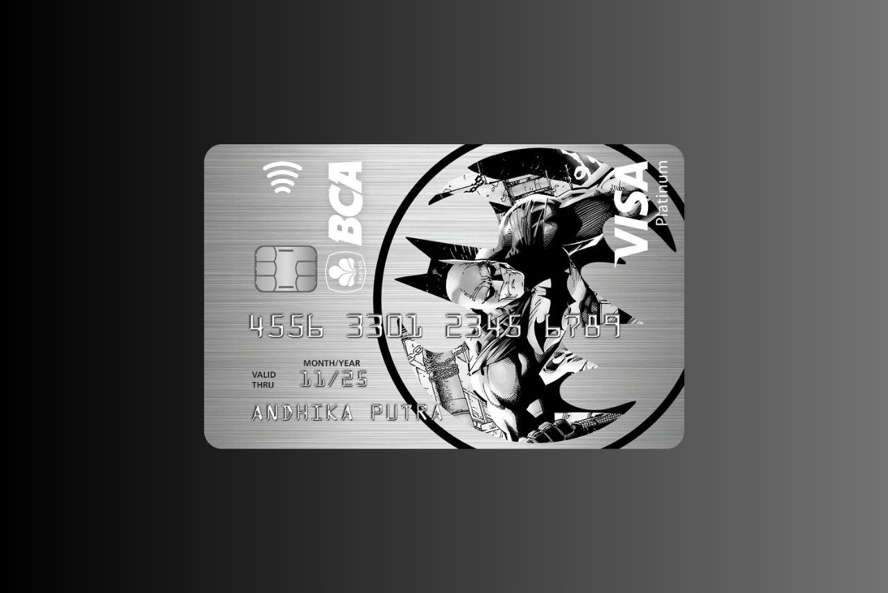 BCA Visa Batman: my card, my superhero | UNUM