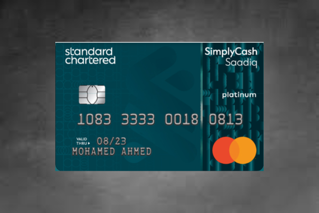 Standard Chartered Saadiq Mastercard Platinum Credit Card: with ... Standard Chartered Saadiq Mastercard Platinum Credit Card: with ...